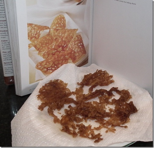 Baking And Boys!: TWD—Translucent Maple Tuiles with Homemade Pumpkin ...